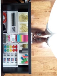 Simply Done: Organized Office Drawers - Simply Organized