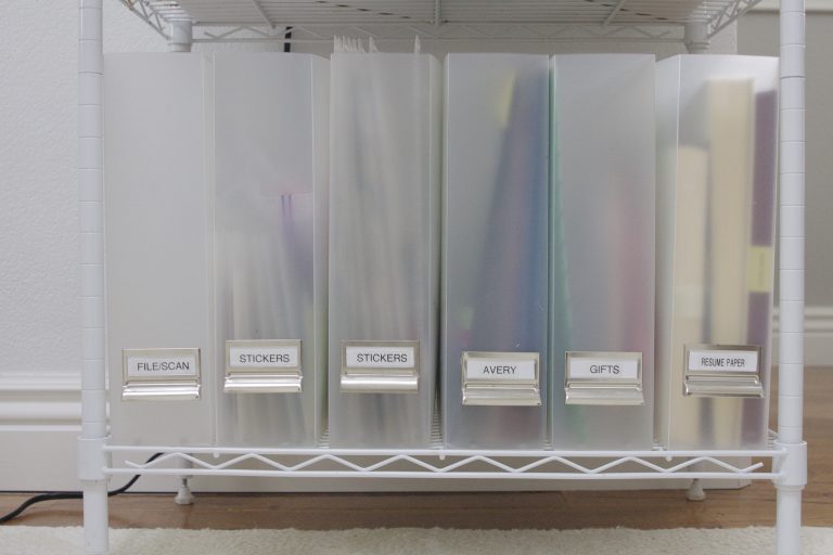 One Room Challenge: Office Organization - Simply Organized