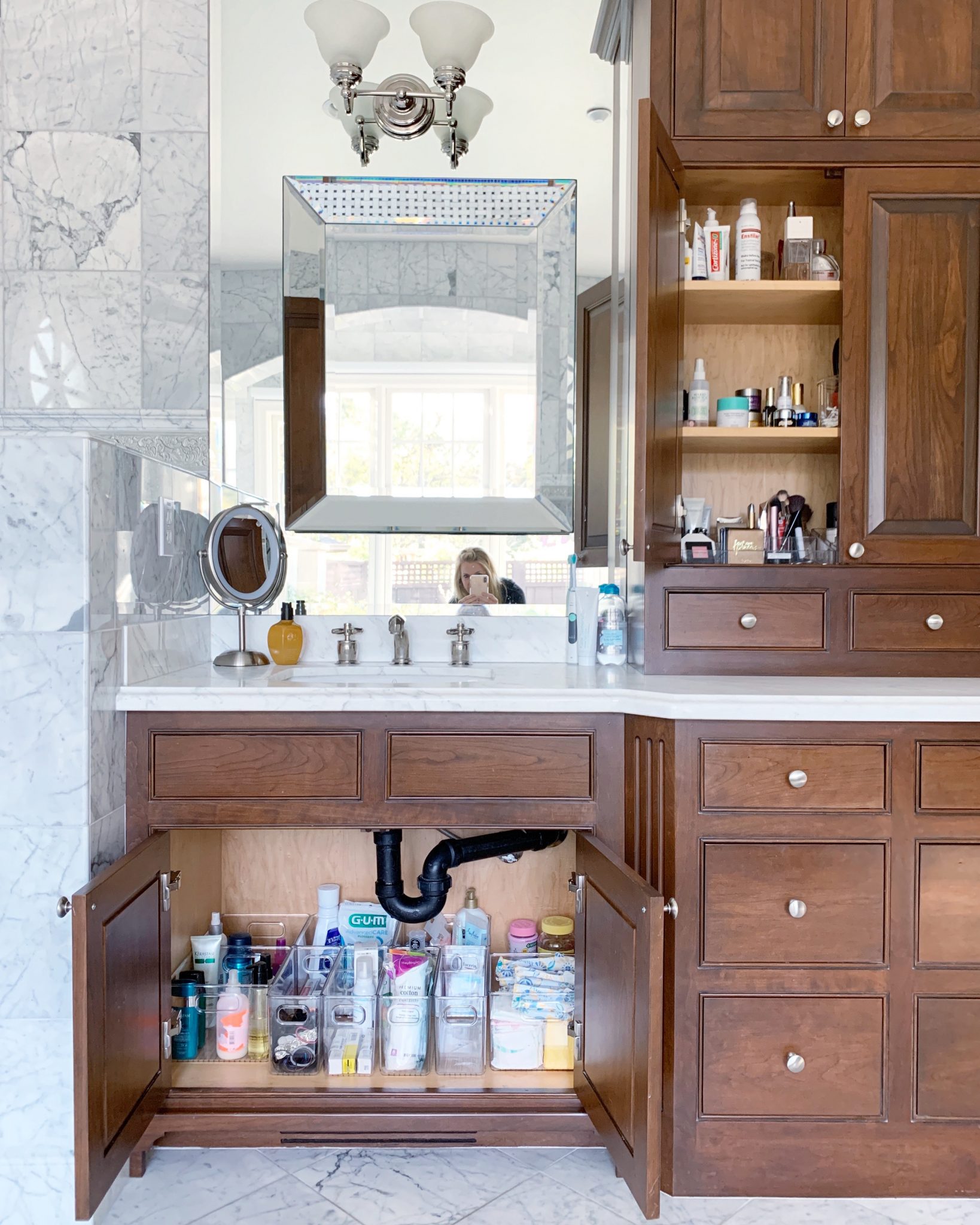 At Home: Master Bedroom Floor Mirror - Simply Organized