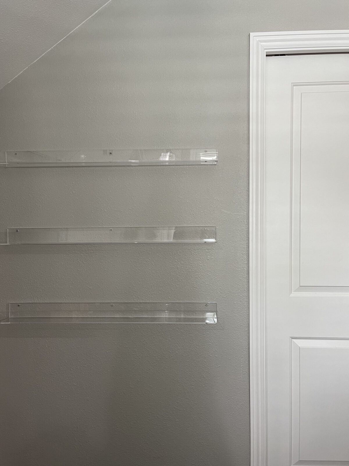 Storage Wins: Acrylic Floating Shelves - Simply Organized